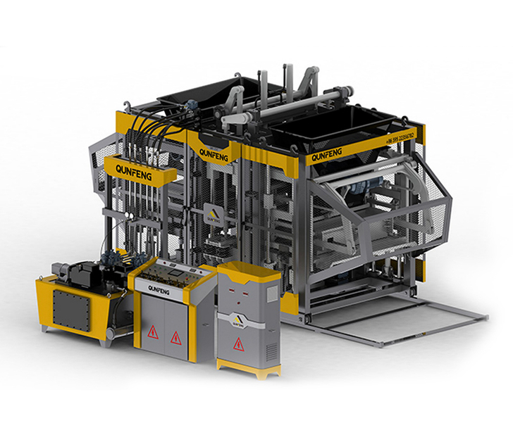 Block Production Line, Cuber Machine Manufacturer - QUNFENG
